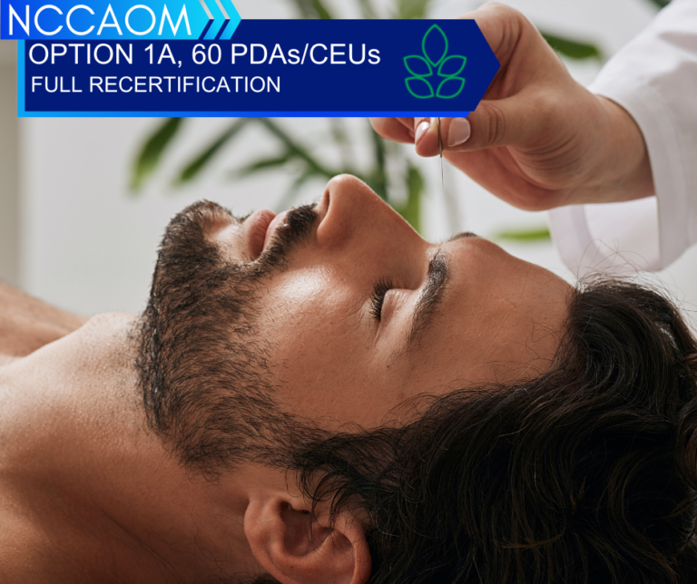 NCCAOM CEU - Acupuncture Continuing Education
